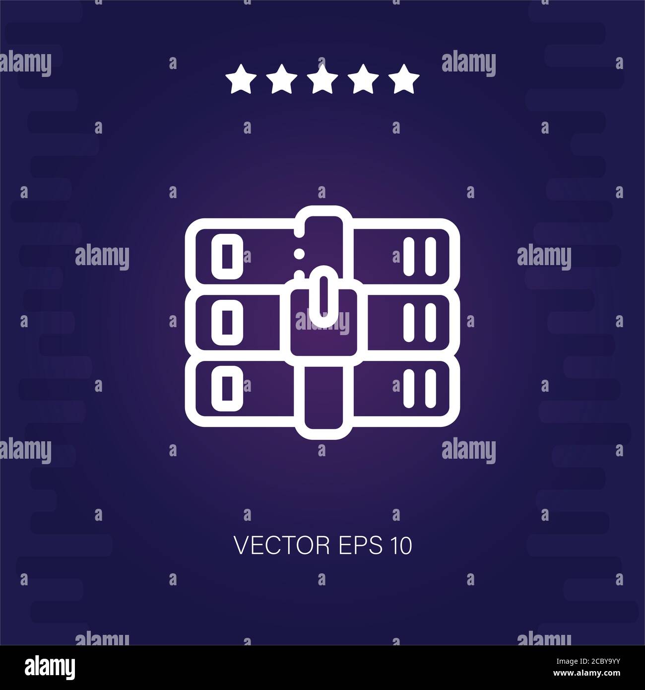 archives vector icon modern illustration Stock Vector Image & Art - Alamy