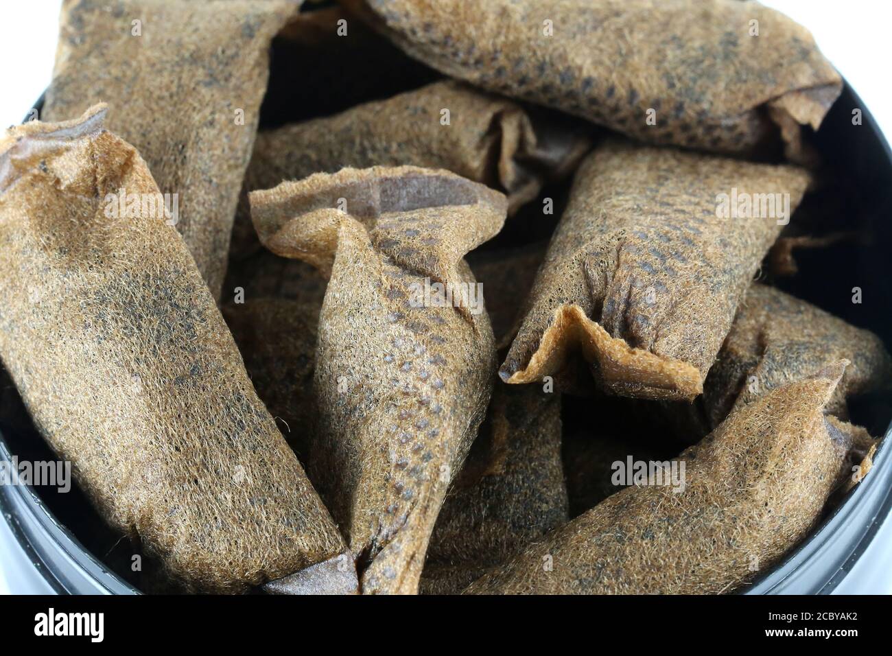 Tobacco chewing pouches Stock Photo - Alamy
