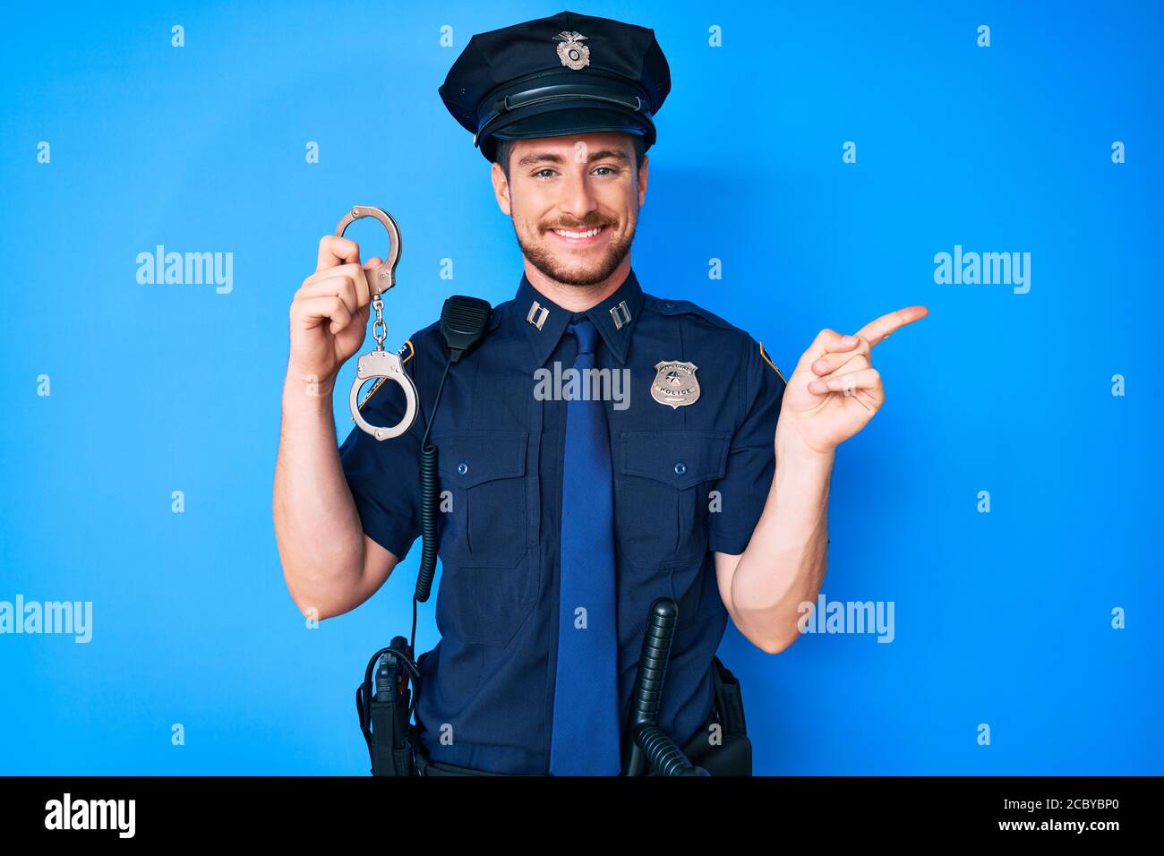 Police officer arrest smiling hi-res stock photography and images - Alamy