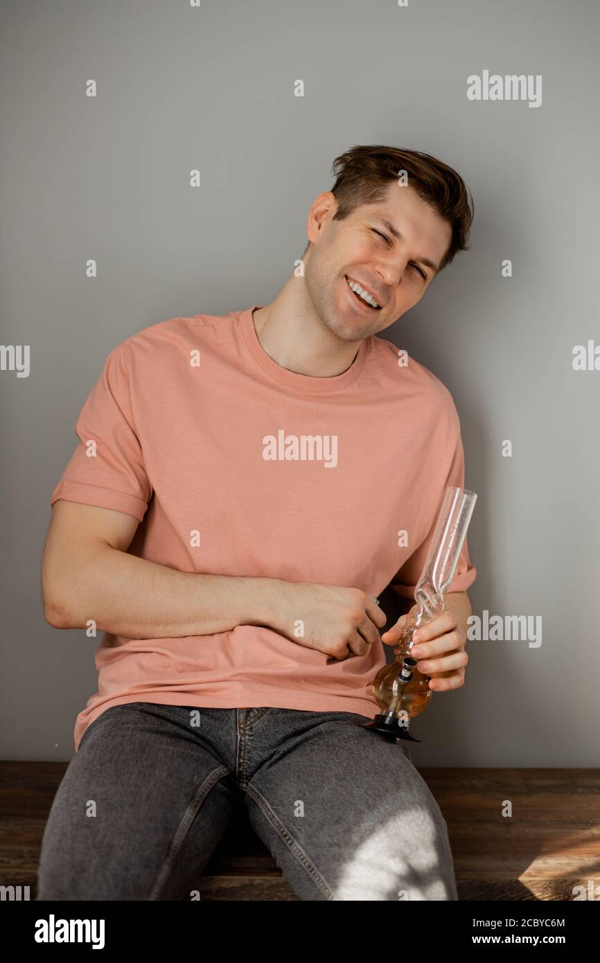 Teenager smoking cannabis hi-res stock photography and images - Alamy