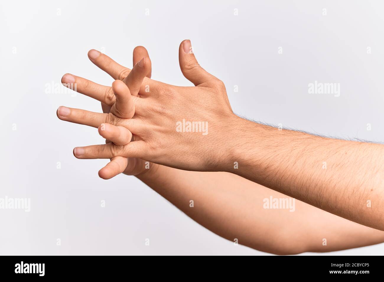 Knuckles stretching hi-res stock photography and images - Alamy
