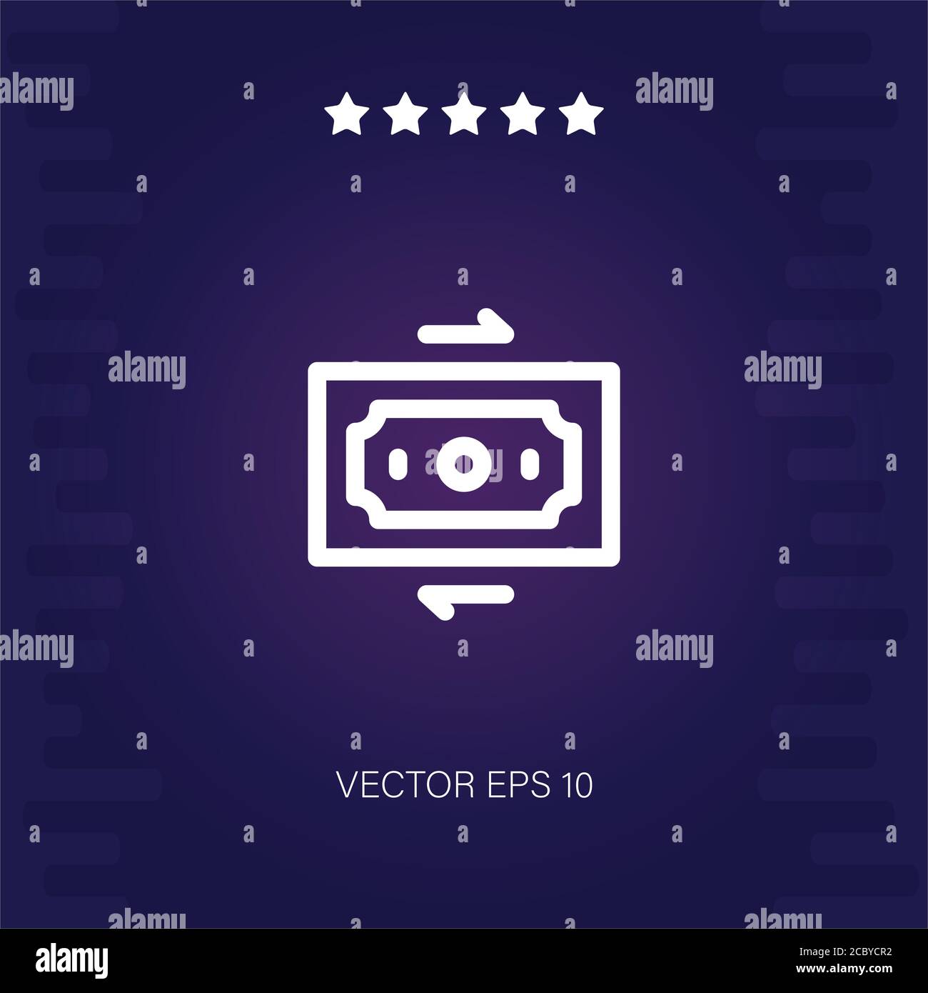 money flow vector icon modern illustration Stock Vector Image & Art - Alamy