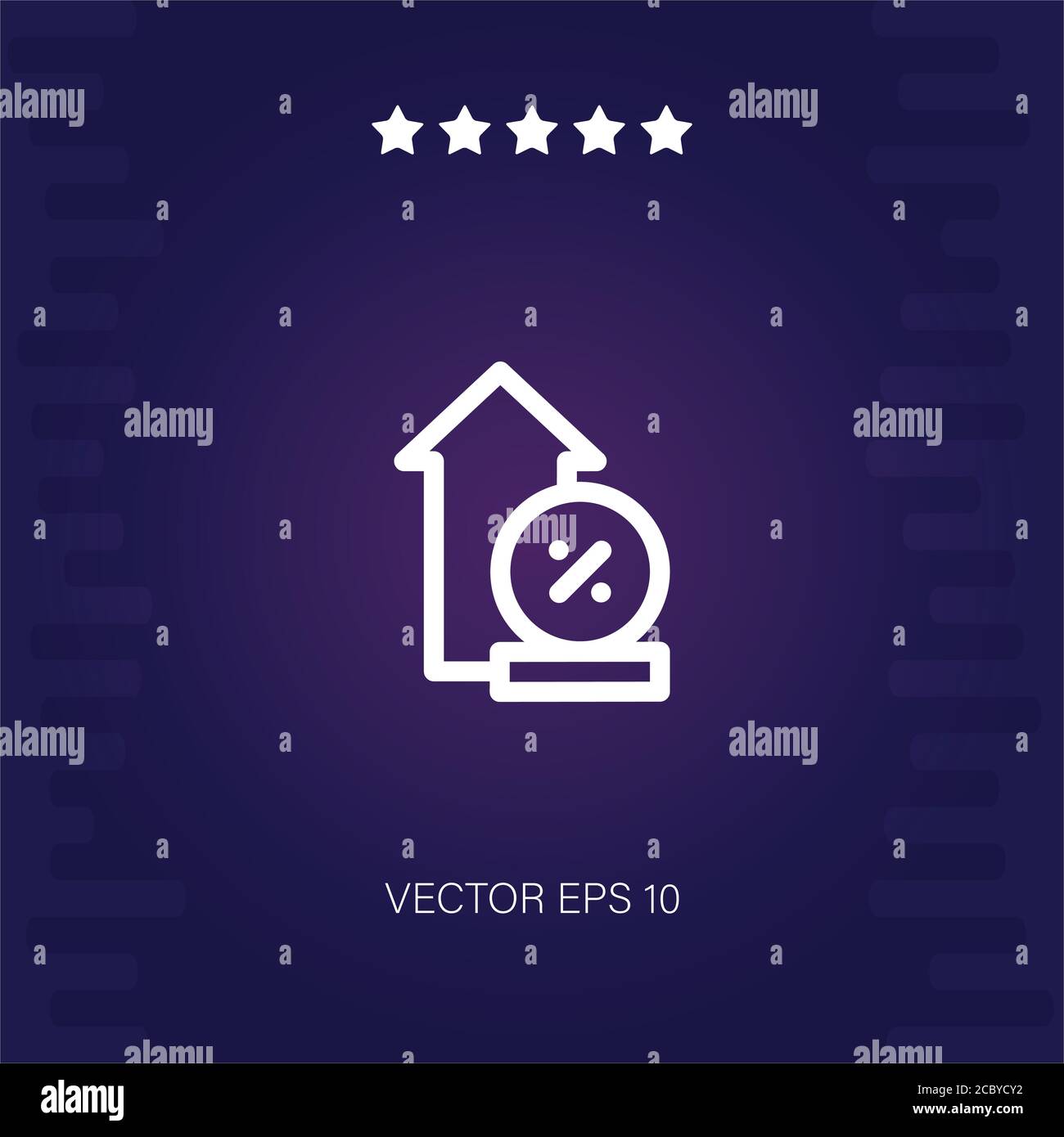 high vector icon modern illustration Stock Vector Image & Art - Alamy