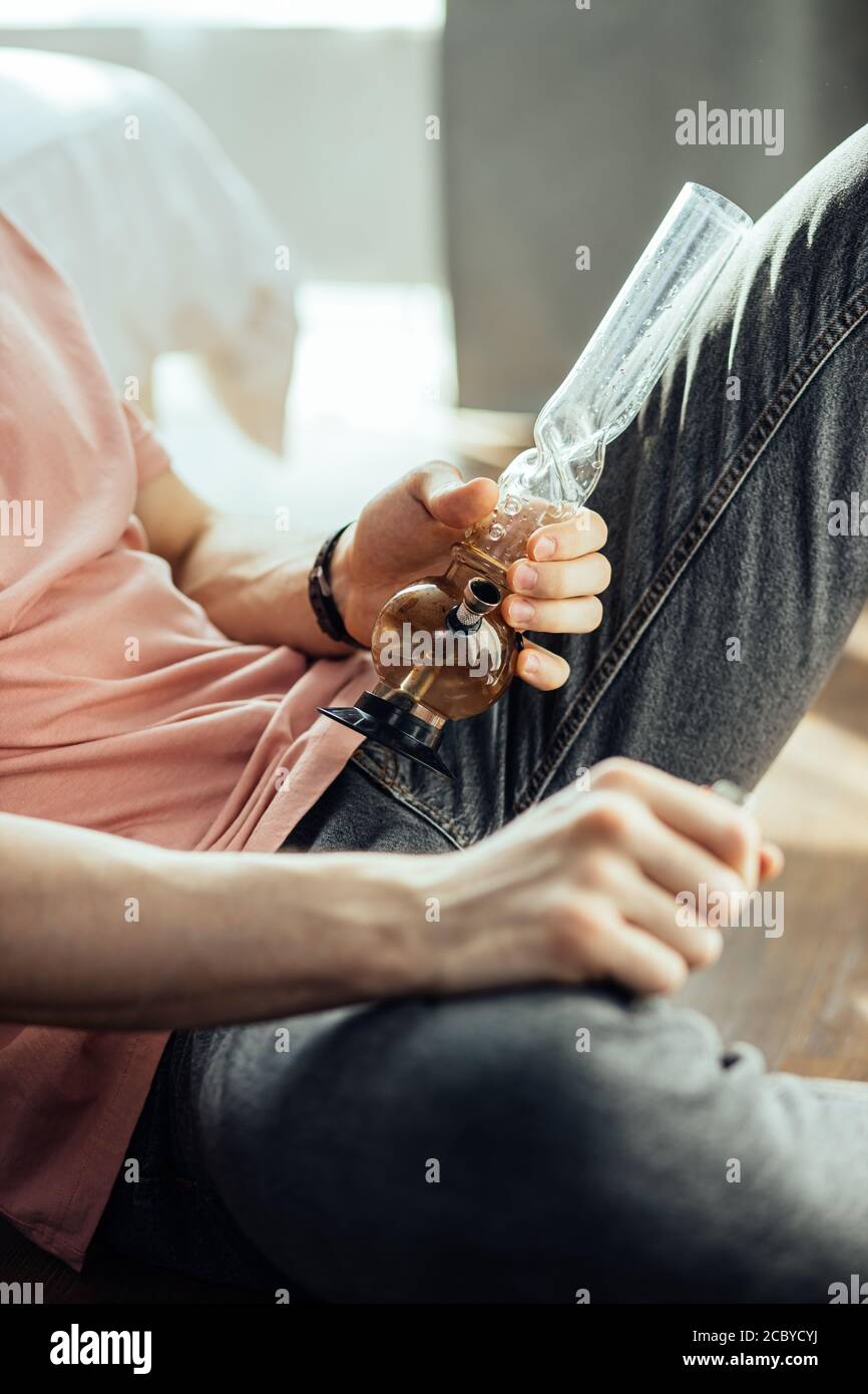 Smoking joint bottle hi-res stock photography and images - Alamy