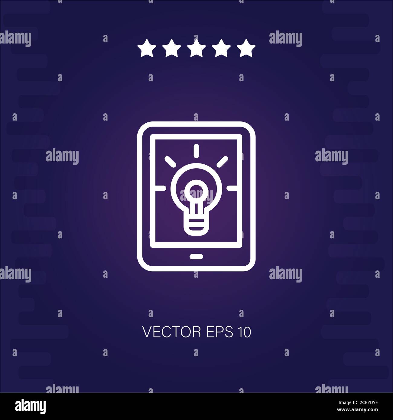 idea vector icon modern illustration Stock Vector Image & Art - Alamy
