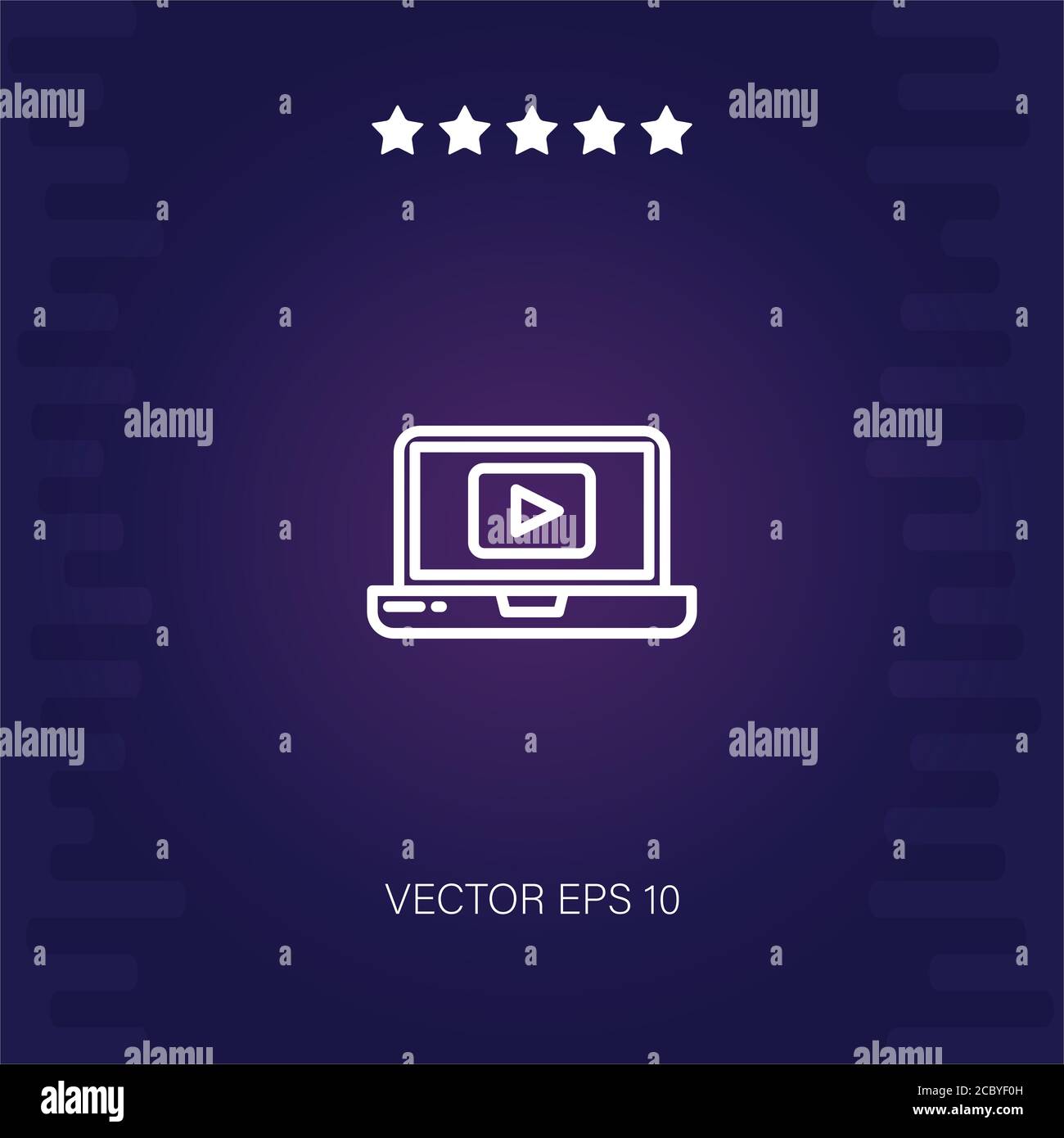 youtube vector icon modern illustration Stock Vector Image & Art - Alamy