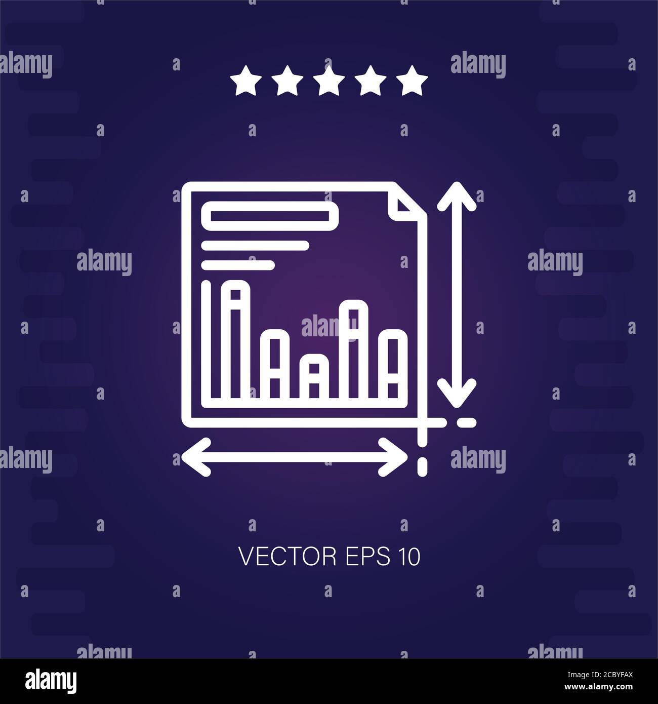 analytics vector icon modern illustration Stock Vector Image & Art - Alamy