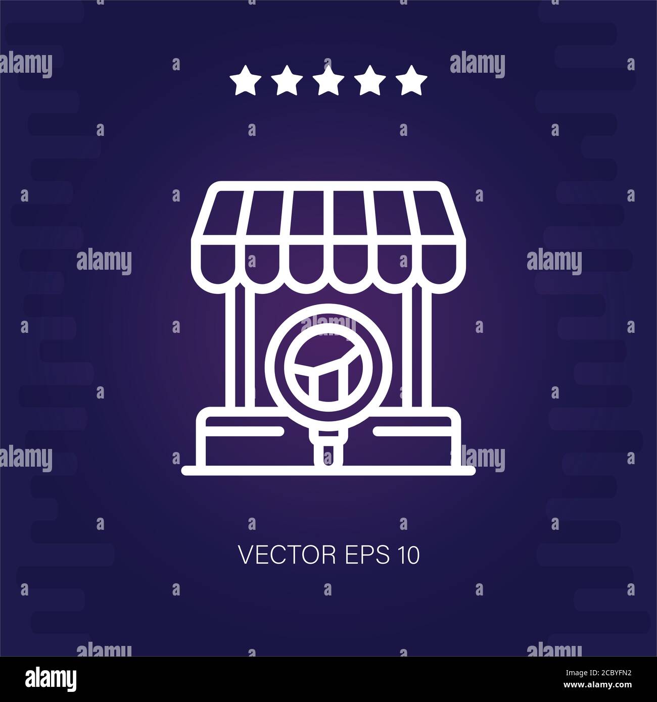 analytics vector icon modern illustration Stock Vector Image & Art - Alamy