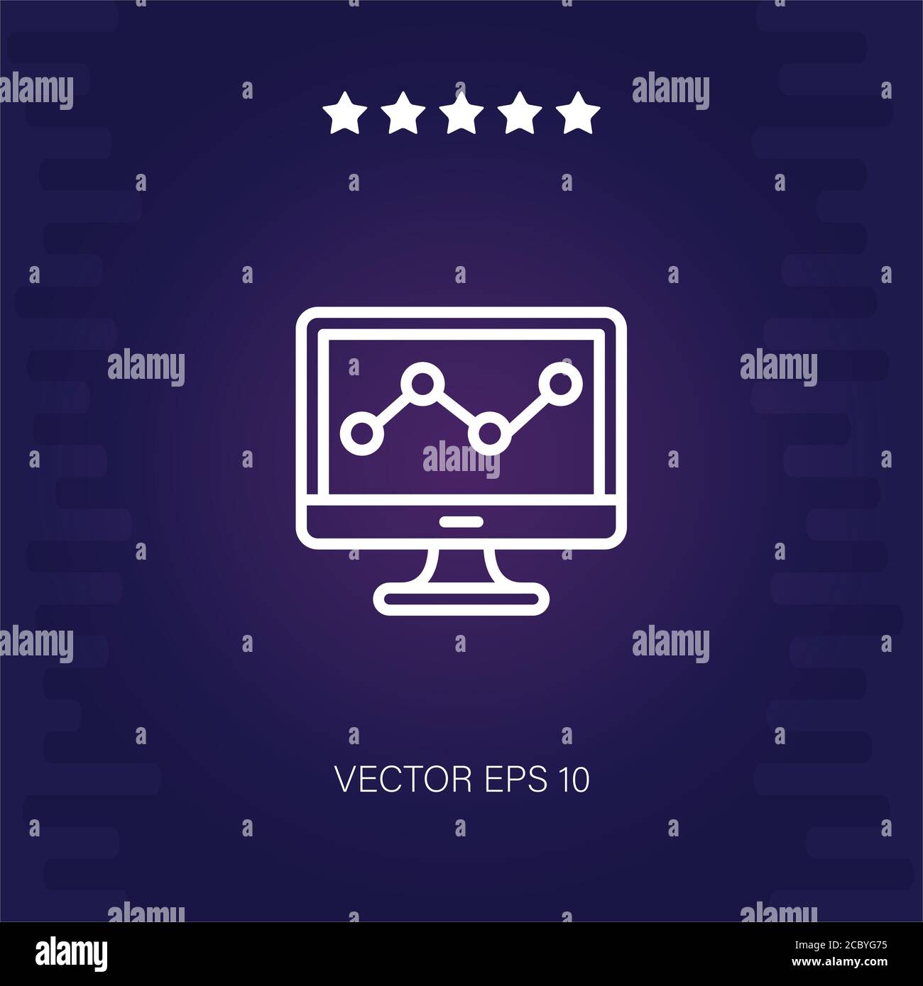 analytics vector icon modern illustration Stock Vector Image & Art - Alamy