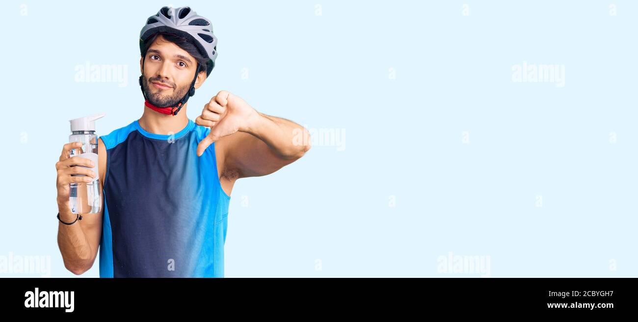 Angry male cyclist hi-res stock photography and images - Alamy