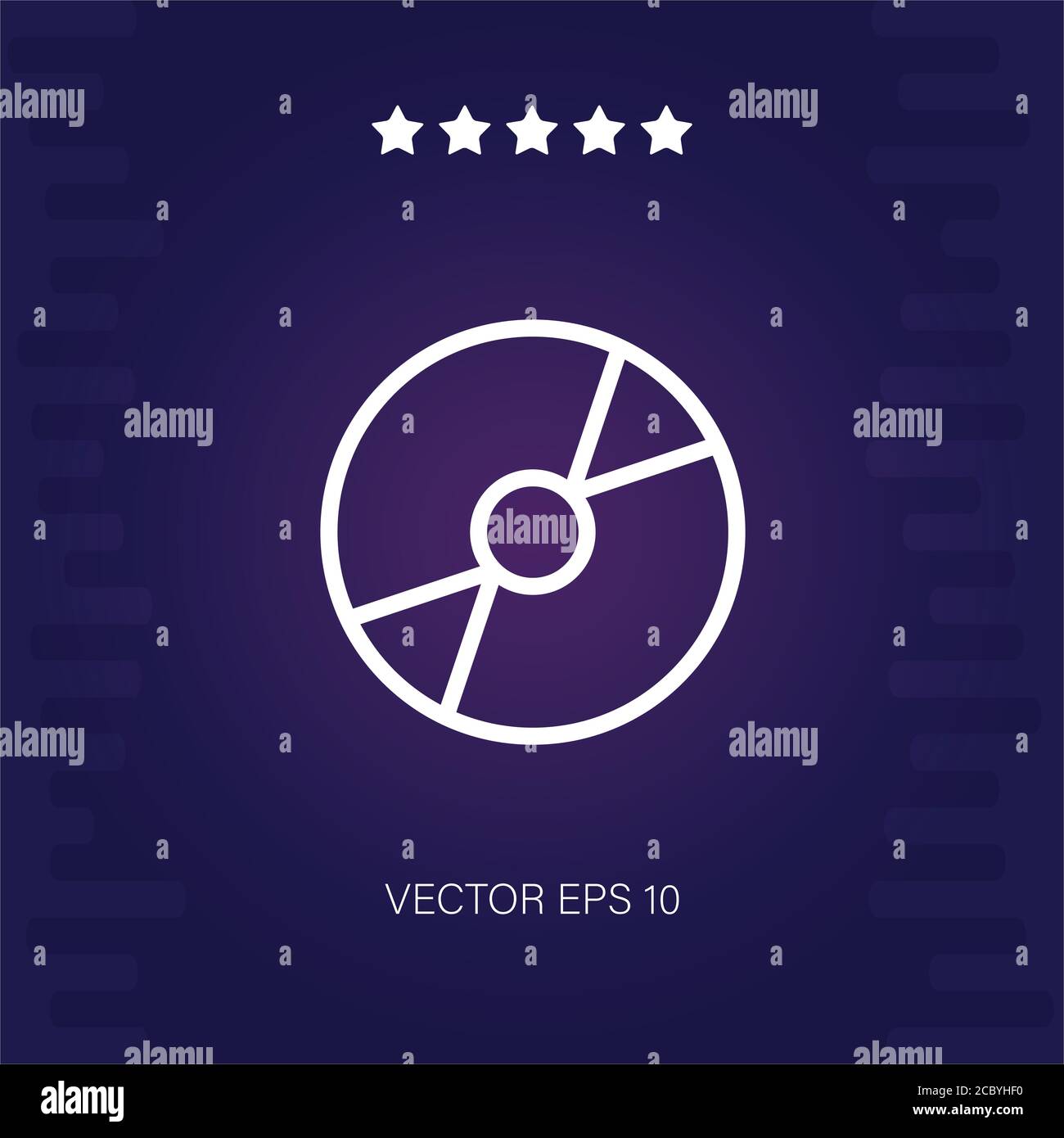 cd vector icon modern illustration Stock Vector Image & Art - Alamy