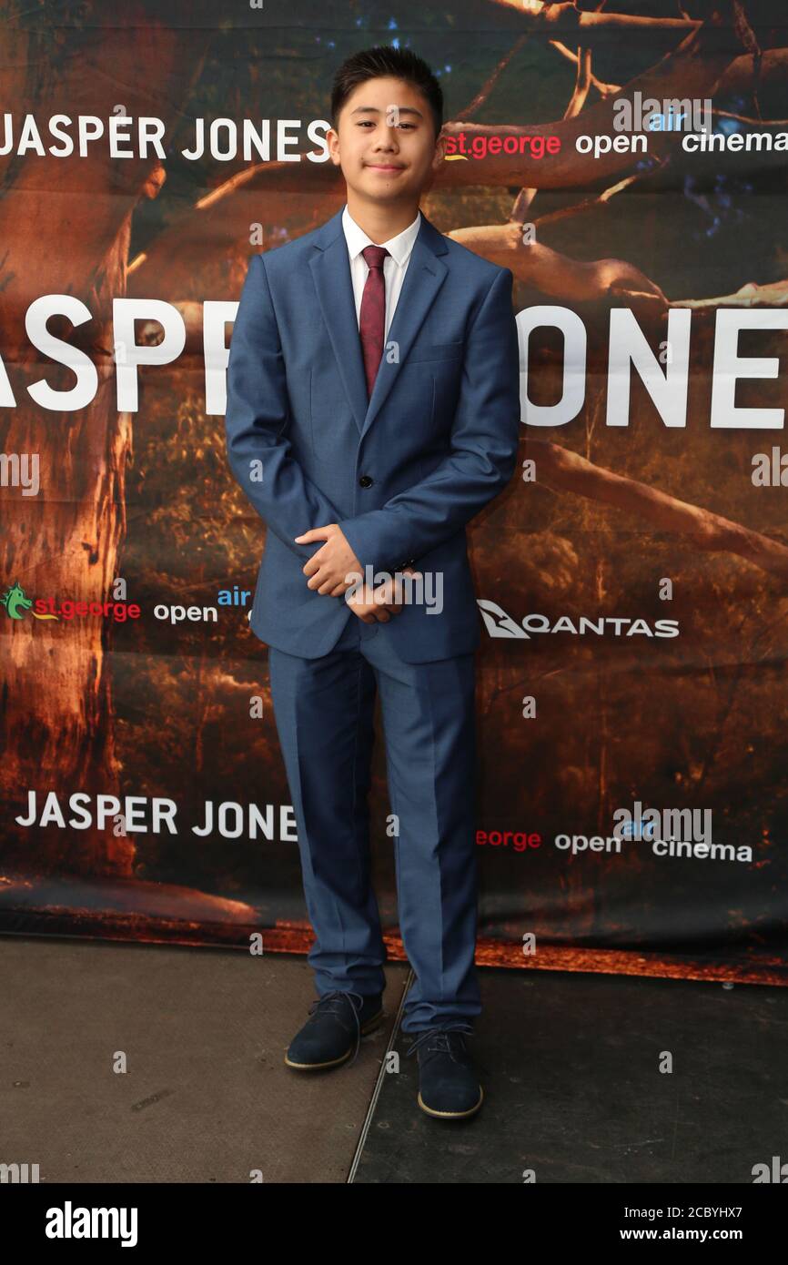 Actor, Kevin Long attends the Sydney Premiere of Jasper Jones on Sunday ...