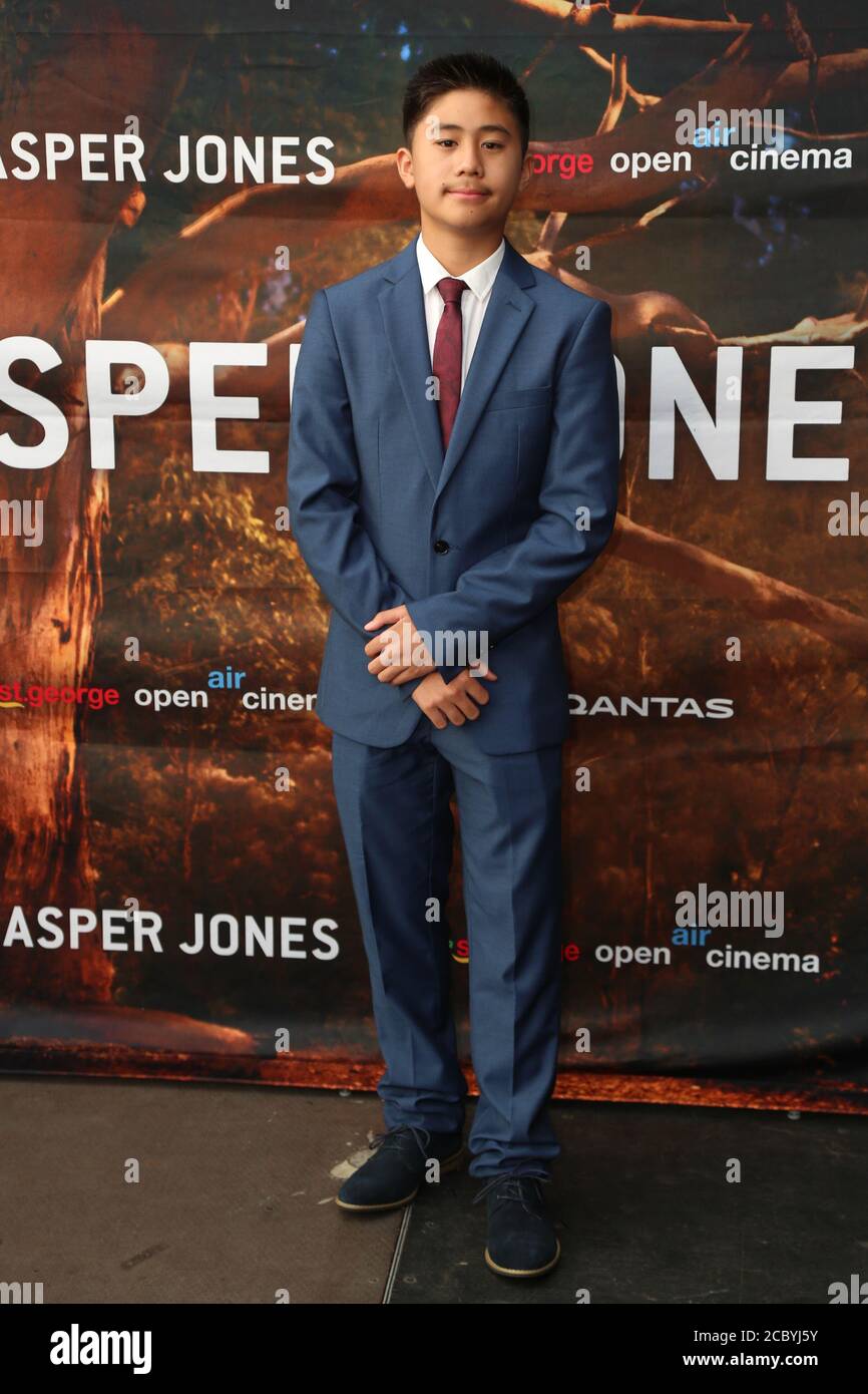 Actor, Kevin Long attends the Sydney Premiere of Jasper Jones on Sunday ...