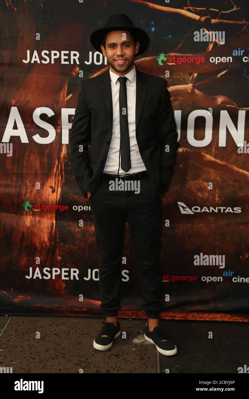 Aaron McGrath attends the Sydney Premiere of Jasper Jones on Sunday ...