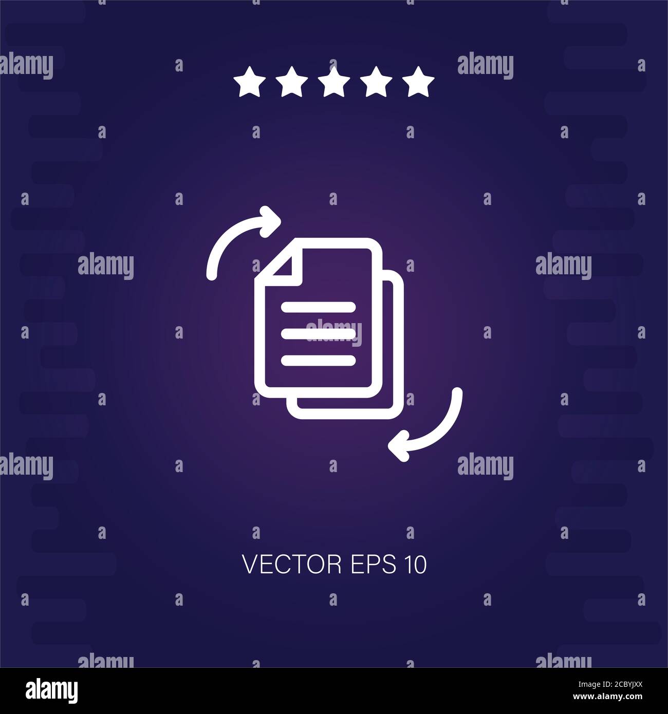 file vector icon modern illustration Stock Vector Image & Art - Alamy
