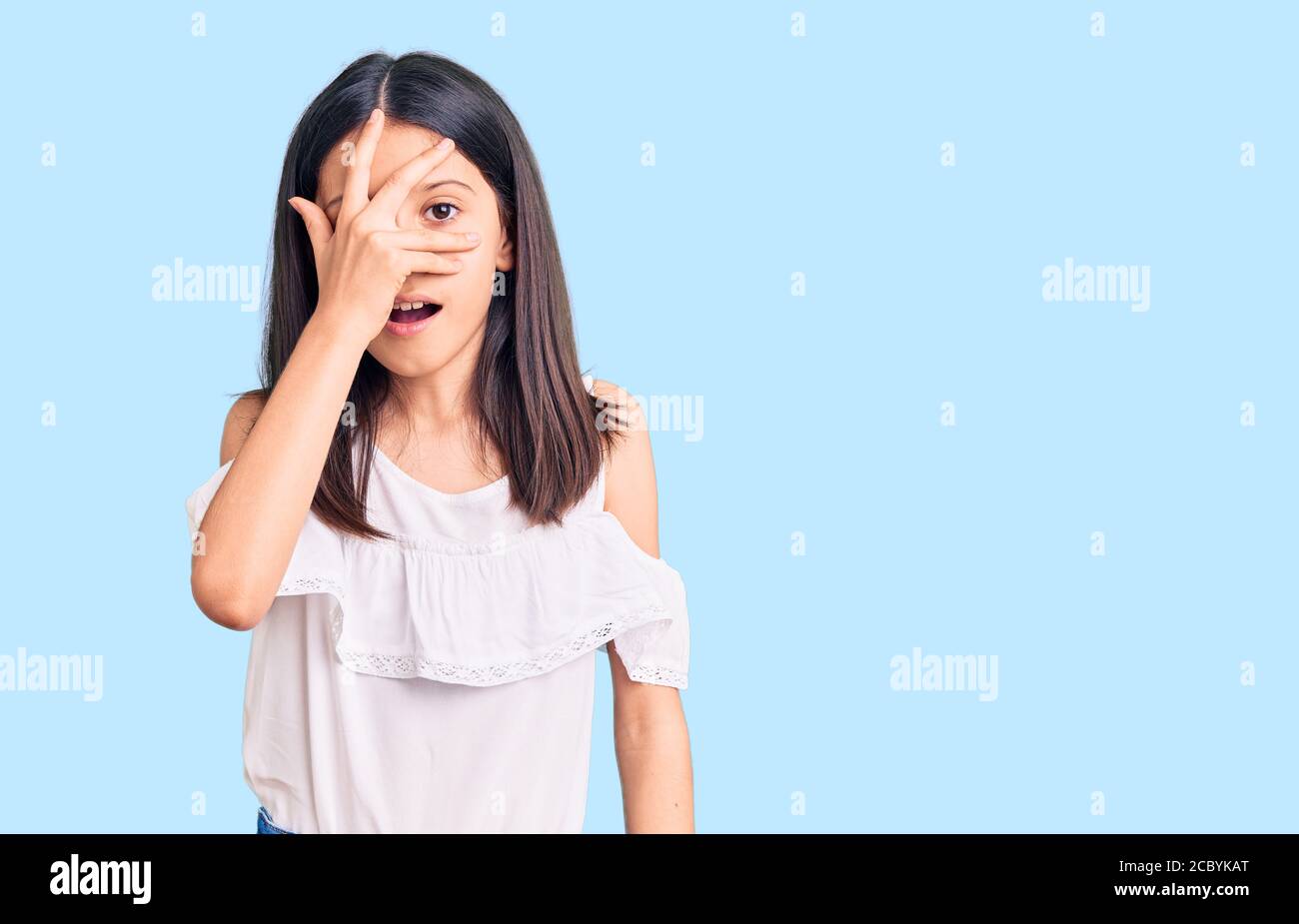 Embarrassed Child Face