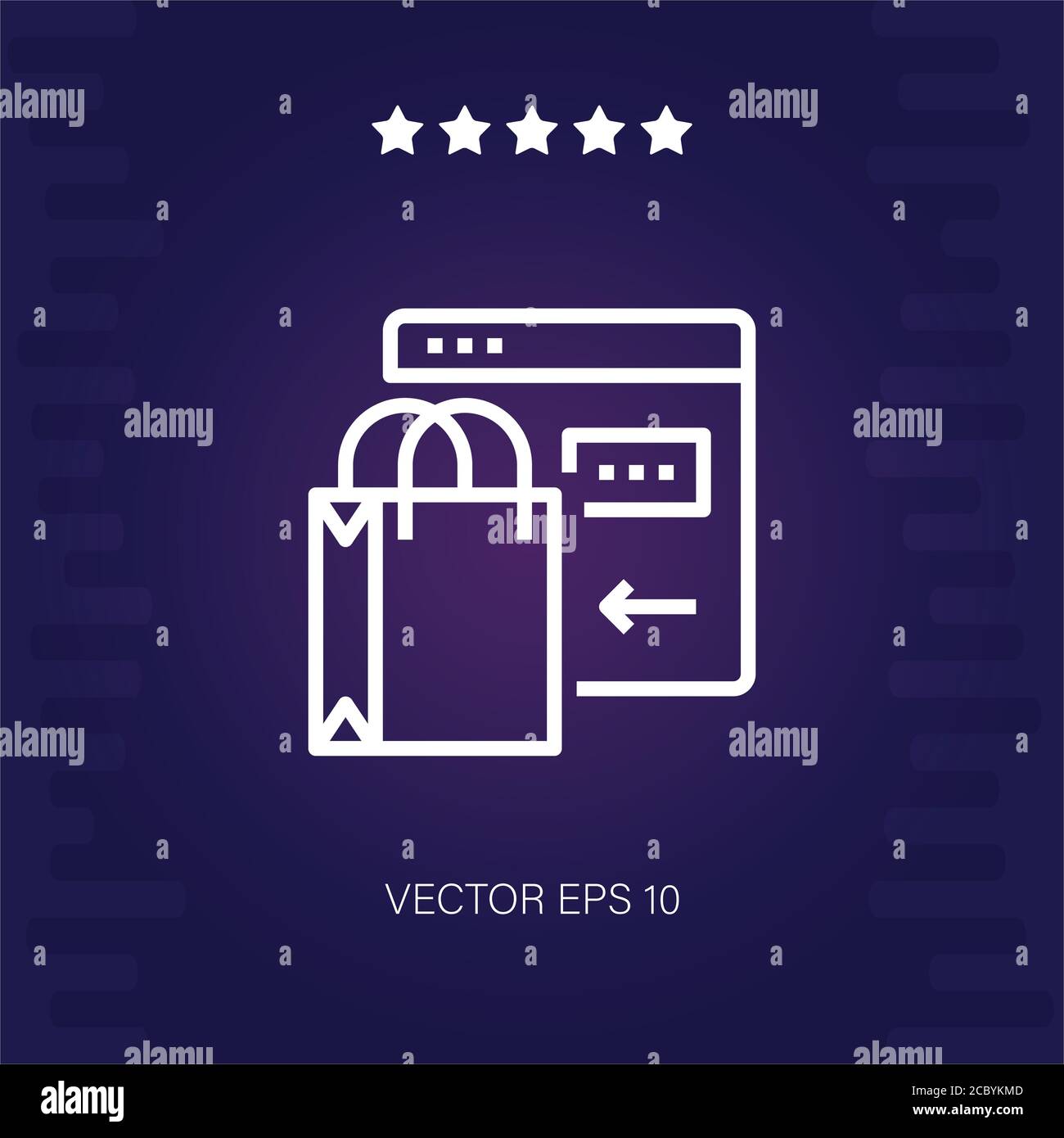 order vector icon modern illustration Stock Vector Image & Art - Alamy