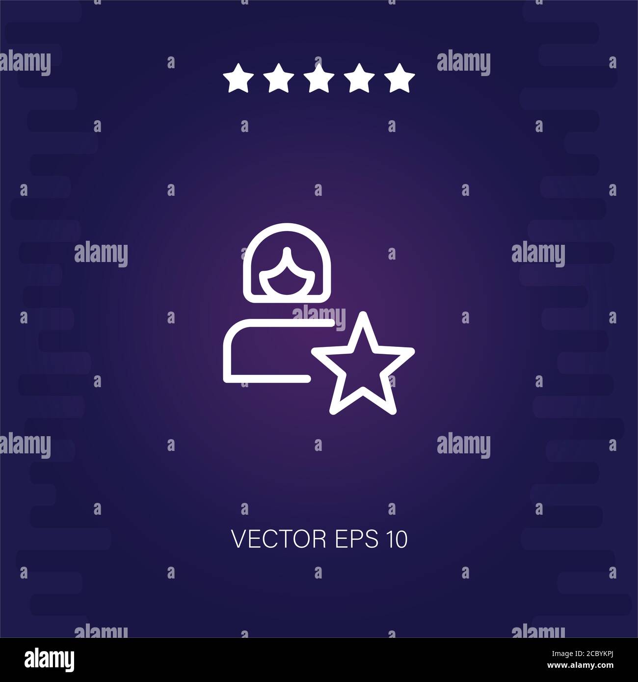 favorite vector icon modern illustration Stock Vector Image & Art - Alamy