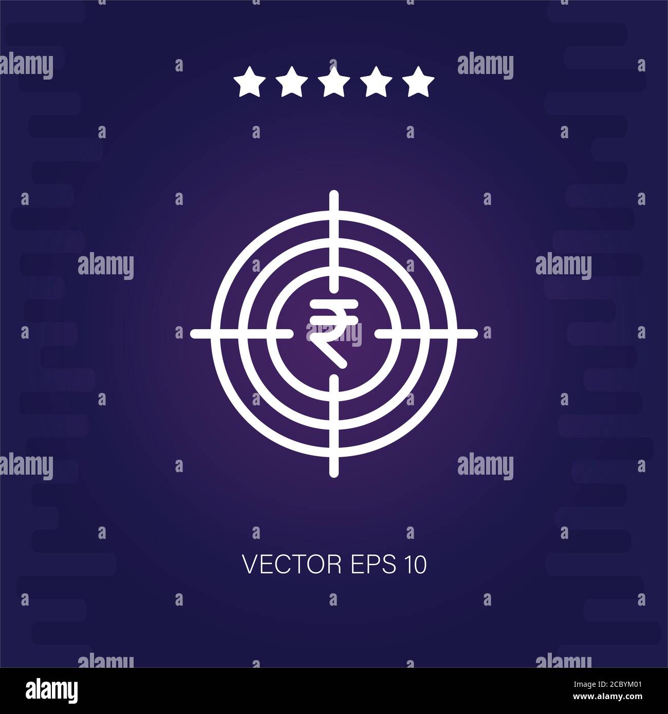 hunting vector icon modern illustration Stock Vector Image & Art - Alamy