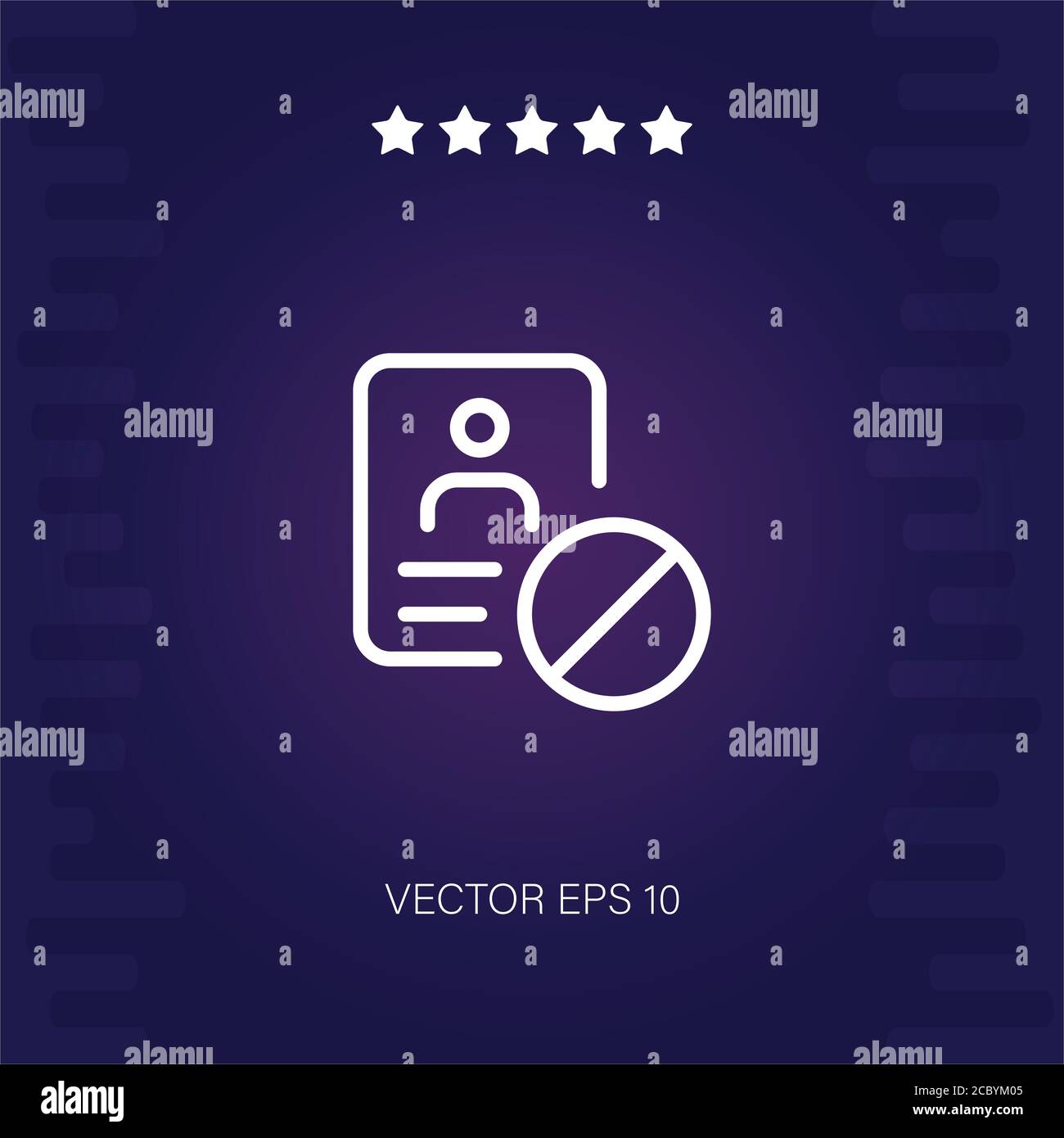 rejected vector icon modern illustration Stock Vector Image & Art - Alamy