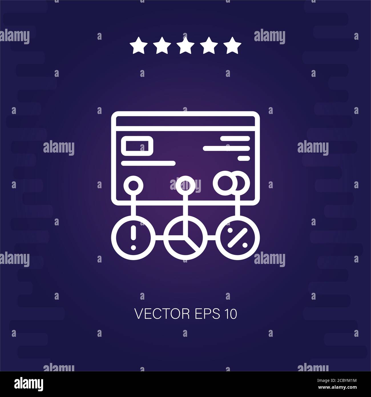 analytics vector icon modern illustration Stock Vector Image & Art - Alamy