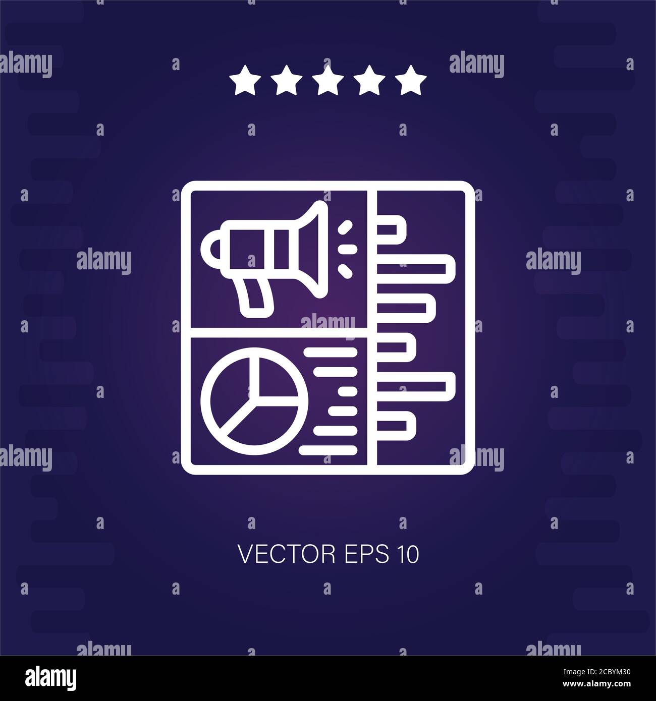 analytics vector icon modern illustration Stock Vector Image & Art - Alamy