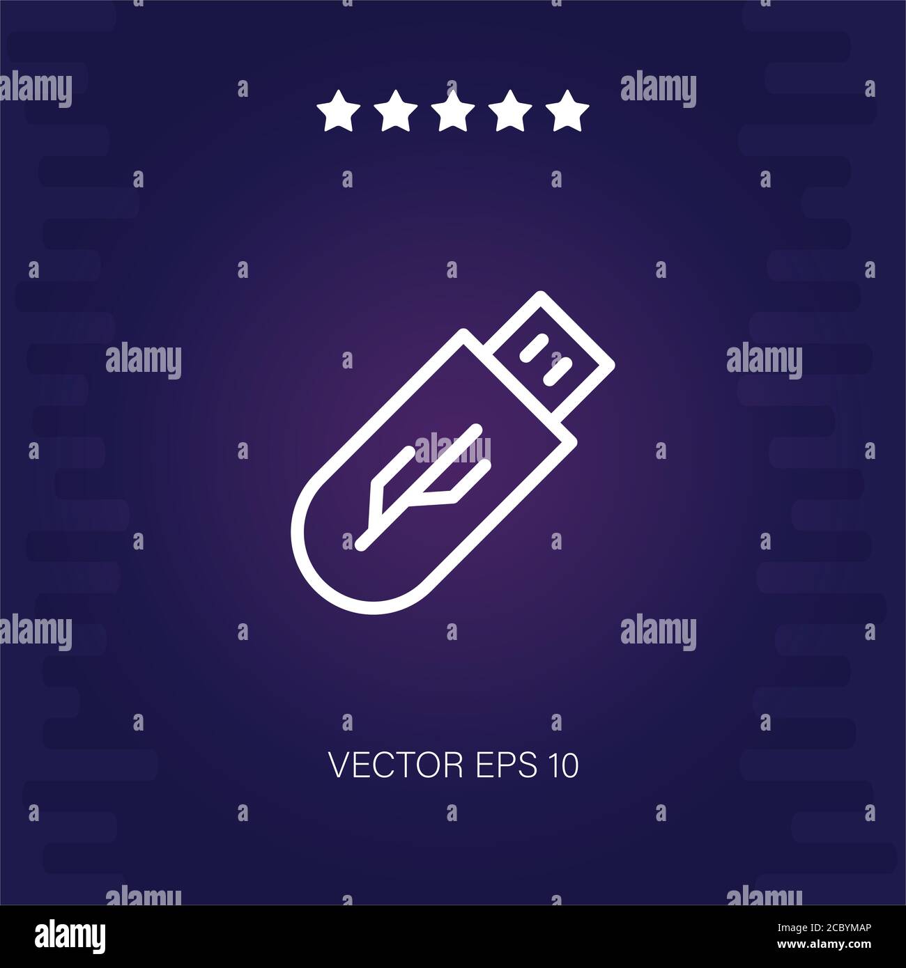pendrive vector icon modern illustration Stock Vector Image & Art - Alamy