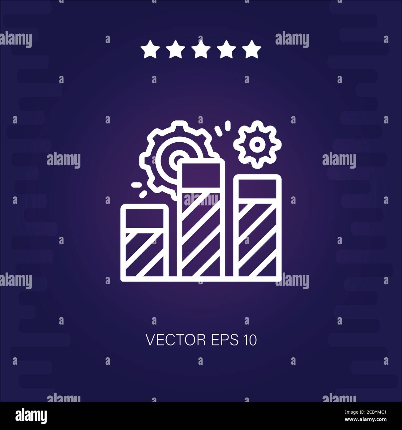 process vector icon modern illustration Stock Vector Image & Art - Alamy