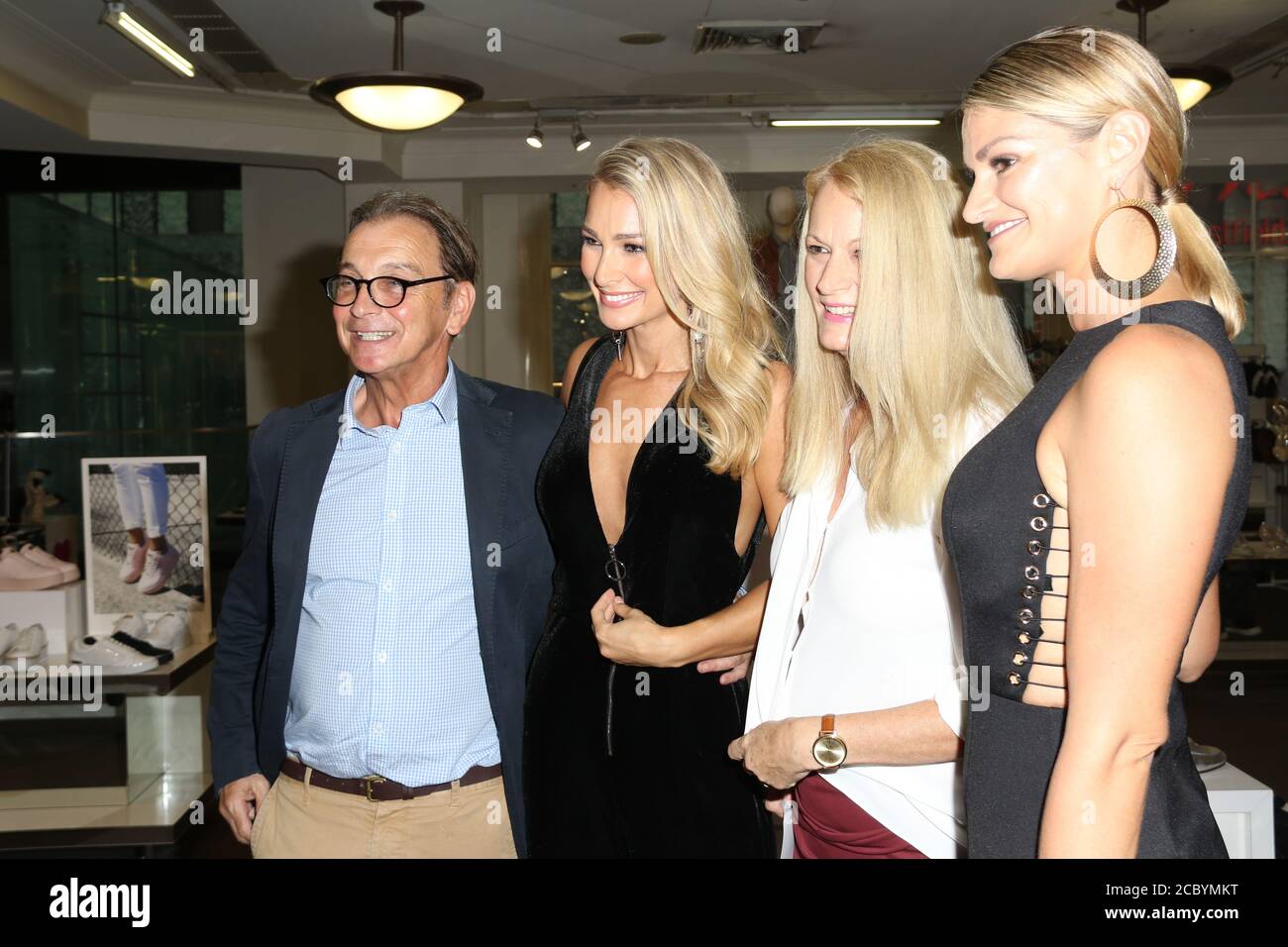 Anna Heinrich with her sister Andrea Heinrich and parents at the Myer ...