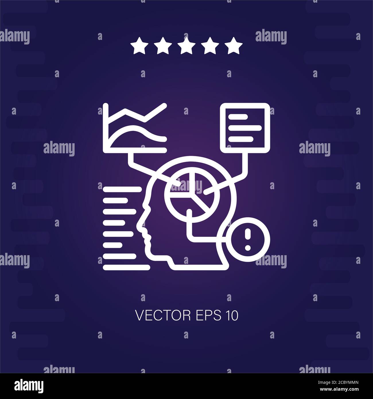 analytics vector icon modern illustration Stock Vector Image & Art - Alamy