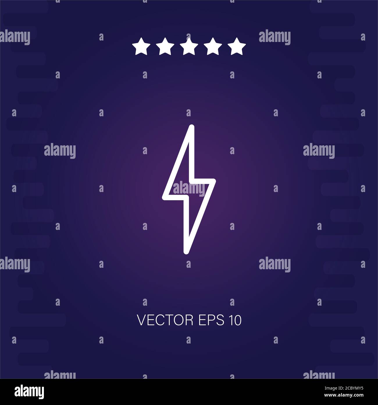 flash vector icon modern illustration Stock Vector Image & Art - Alamy