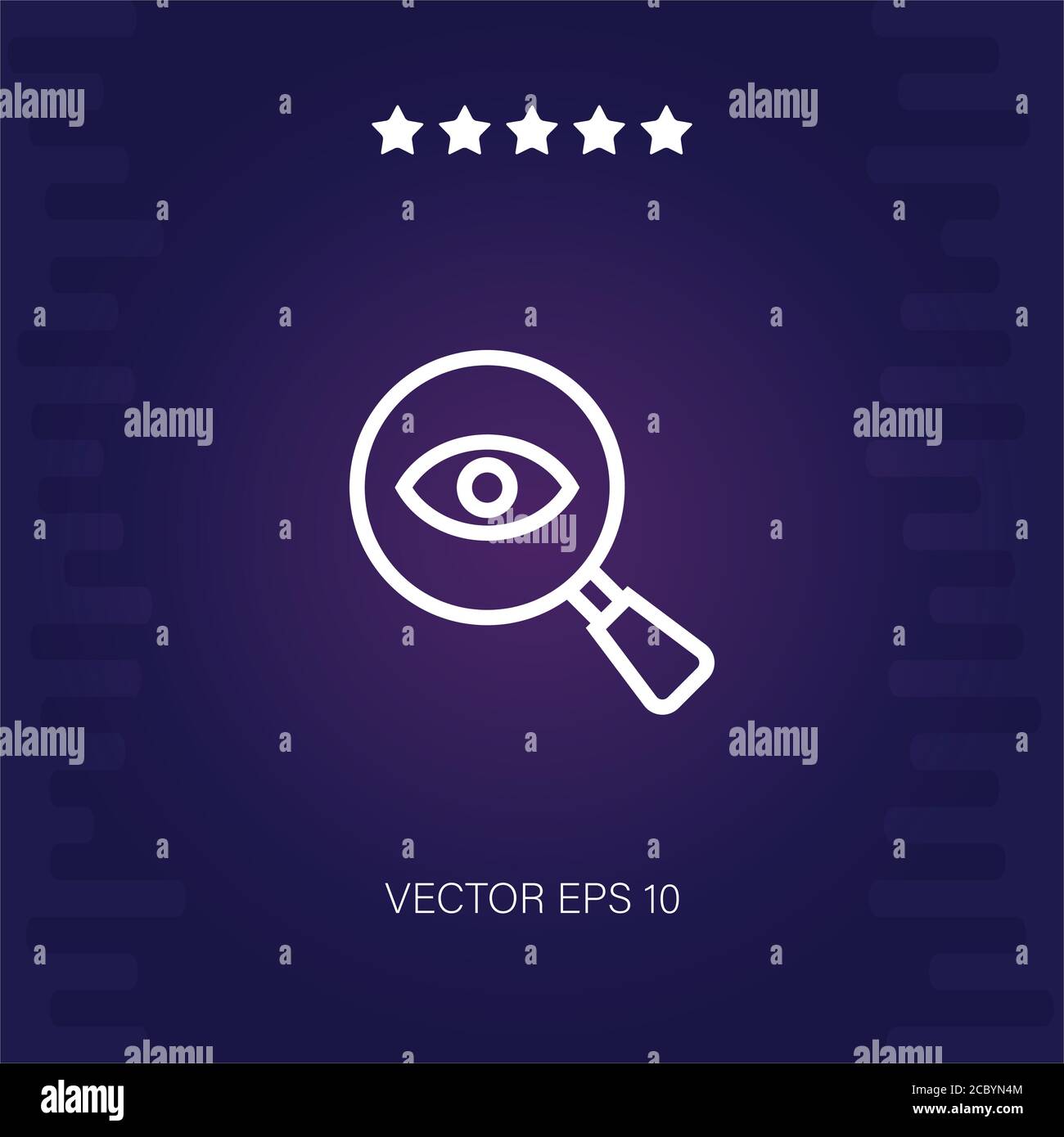 detective vector icon modern illustration Stock Vector Image & Art - Alamy