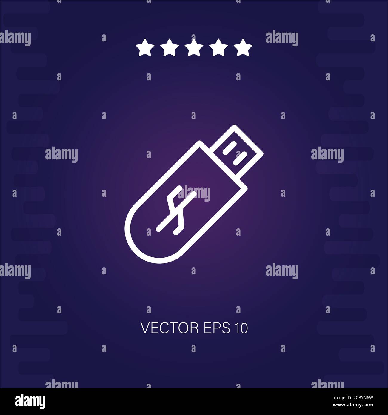 pendrive vector icon modern illustration Stock Vector Image & Art - Alamy