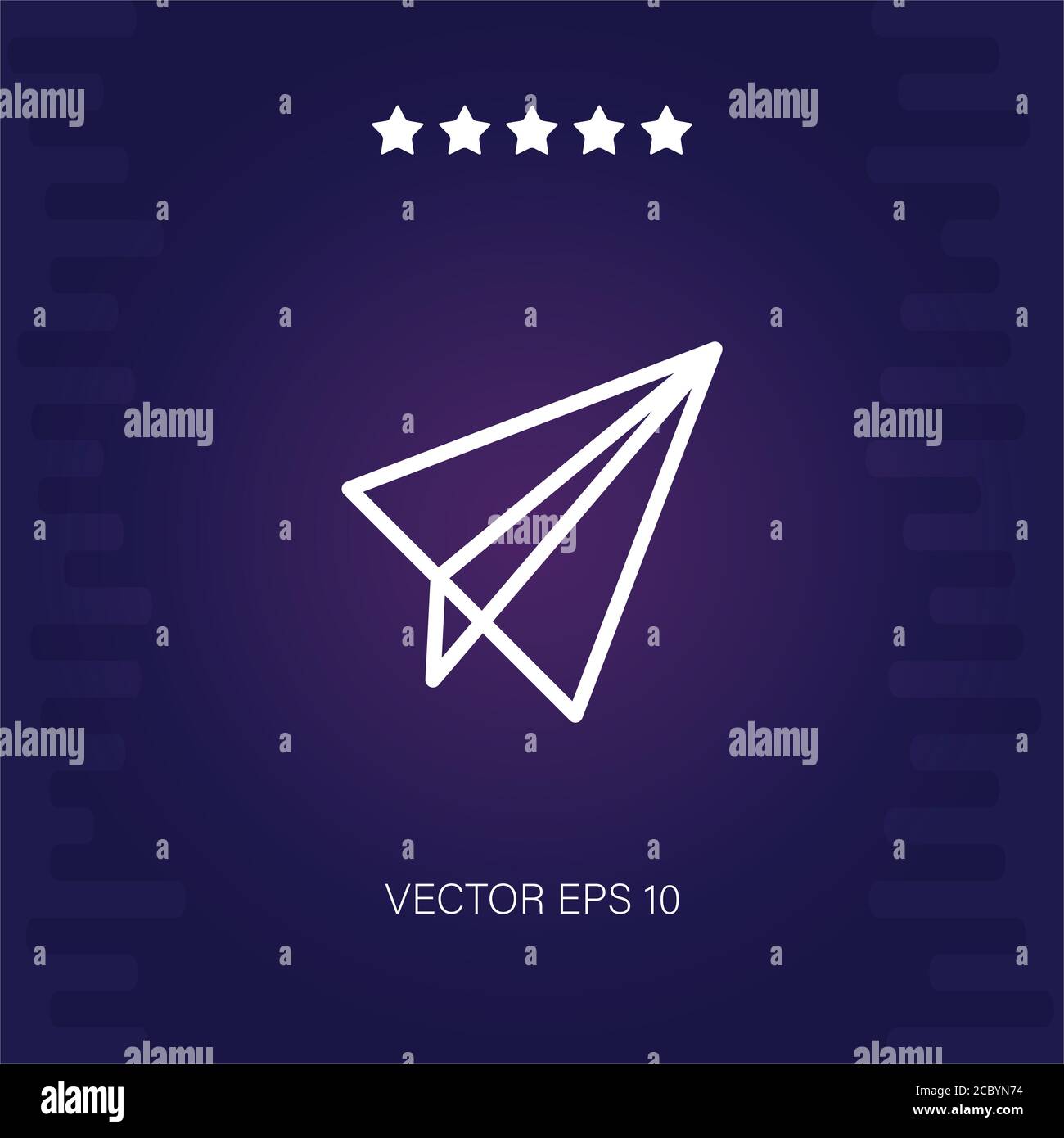 send vector icon modern illustration Stock Vector Image & Art - Alamy