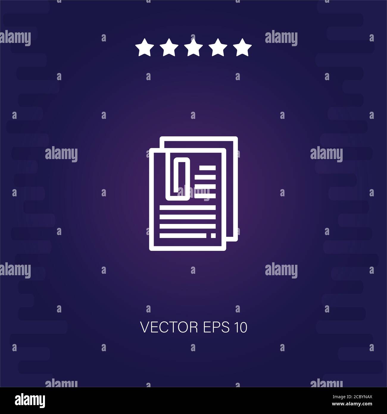 script vector icon modern illustration Stock Vector Image & Art - Alamy