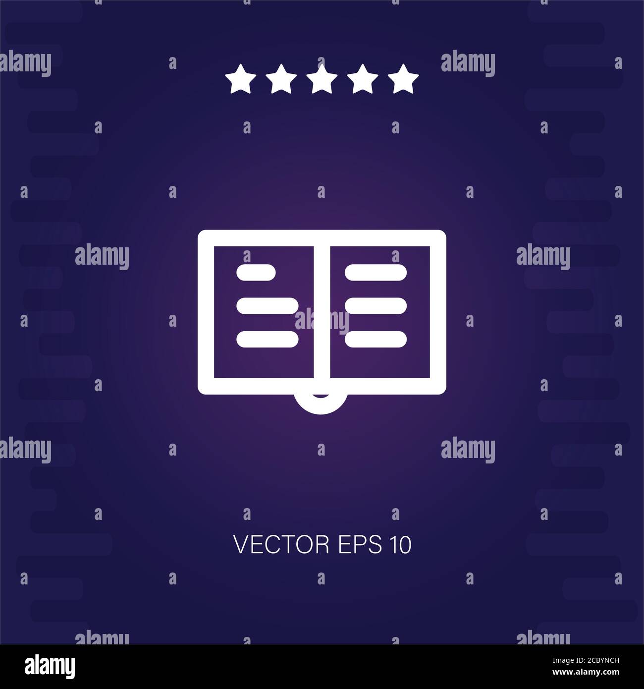 accounting book vector icon modern illustration Stock Vector Image ...