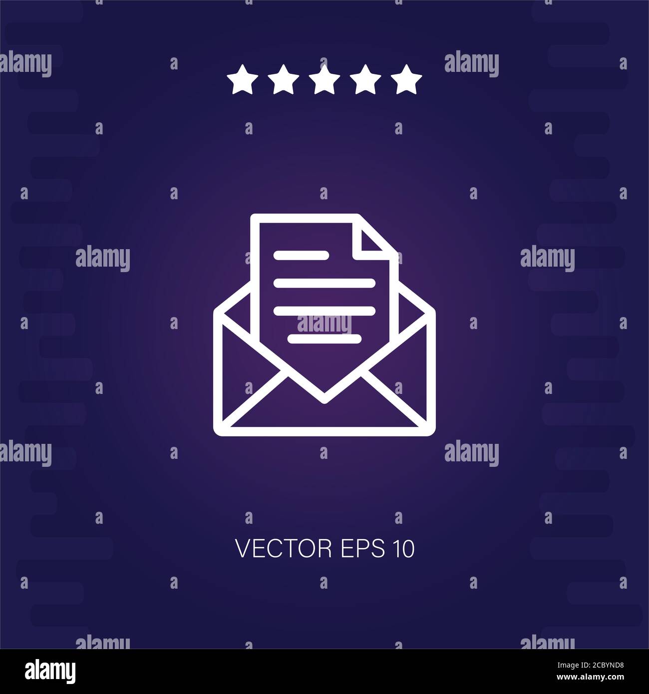 email vector icon modern illustration Stock Vector Image & Art - Alamy