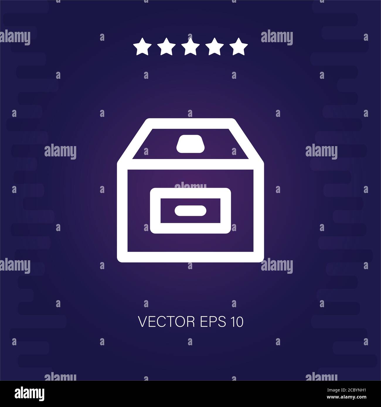 box vector icon modern illustration Stock Vector Image & Art - Alamy