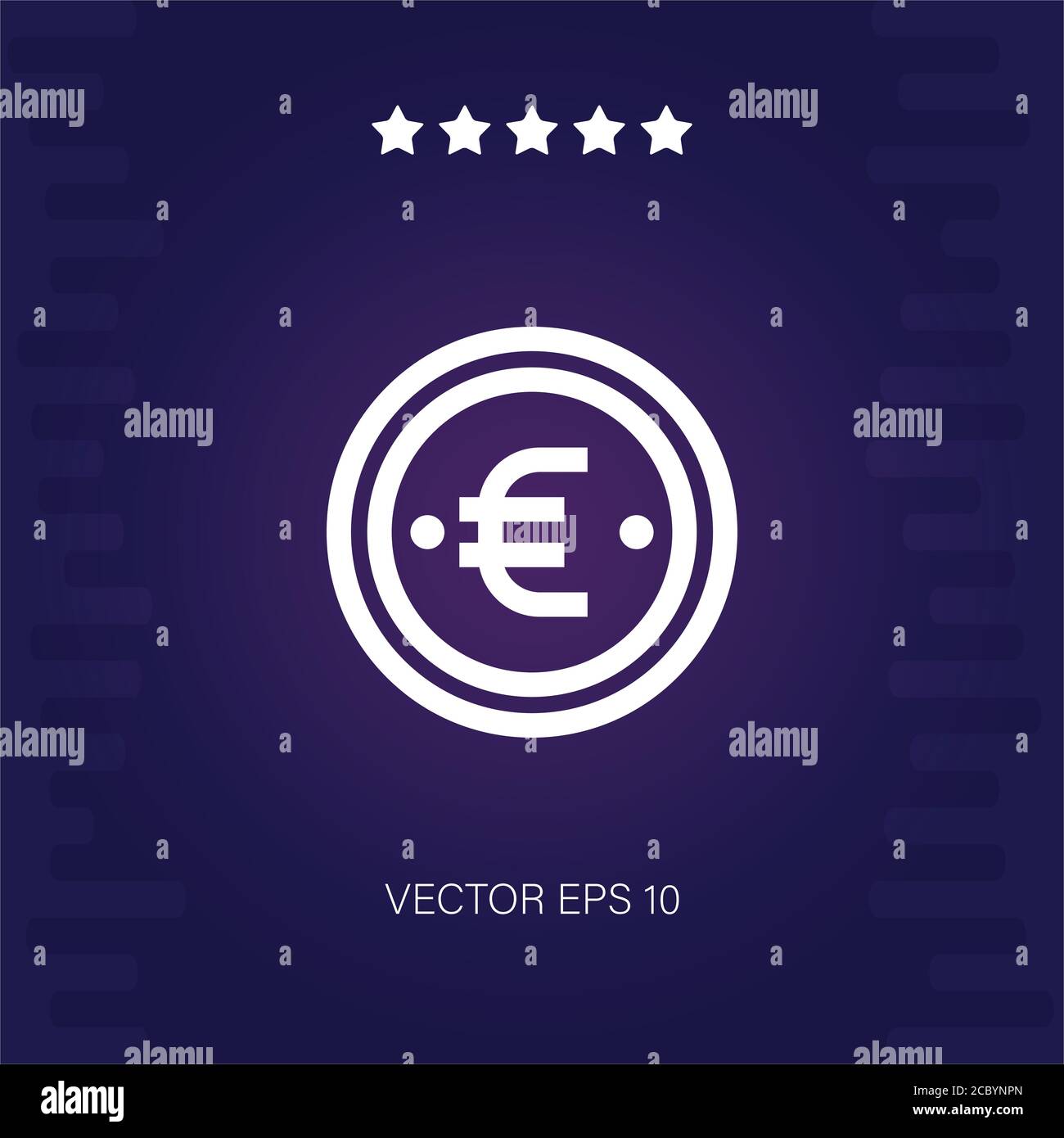 euro vector icon modern illustration Stock Vector Image & Art - Alamy