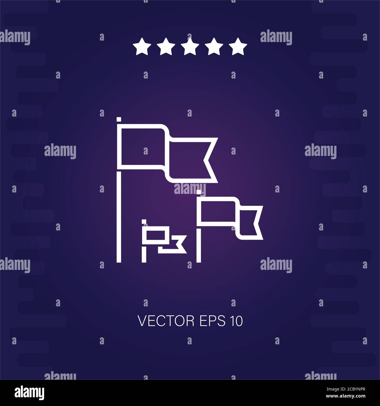 goals vector icon modern illustration Stock Vector Image & Art - Alamy