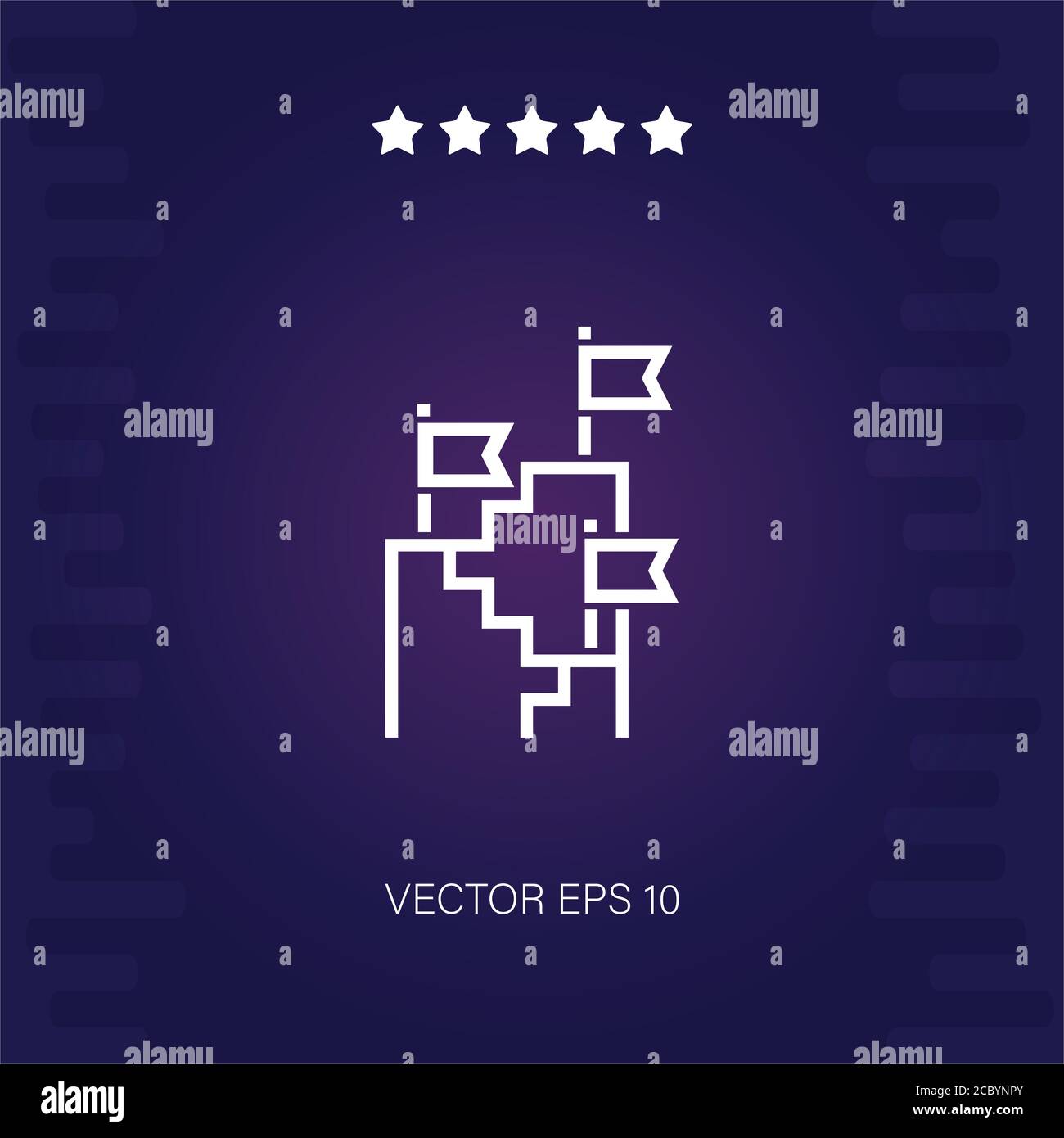 goals vector icon modern illustration Stock Vector Image & Art - Alamy