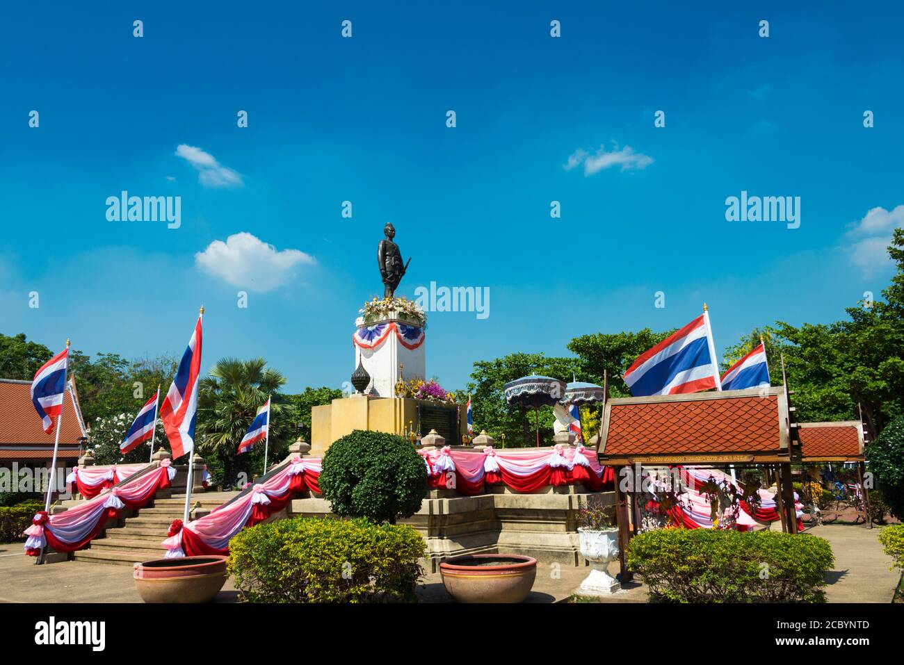 Ayutthaya, Thailand - Royal Monument of King Rama I at WAT ...