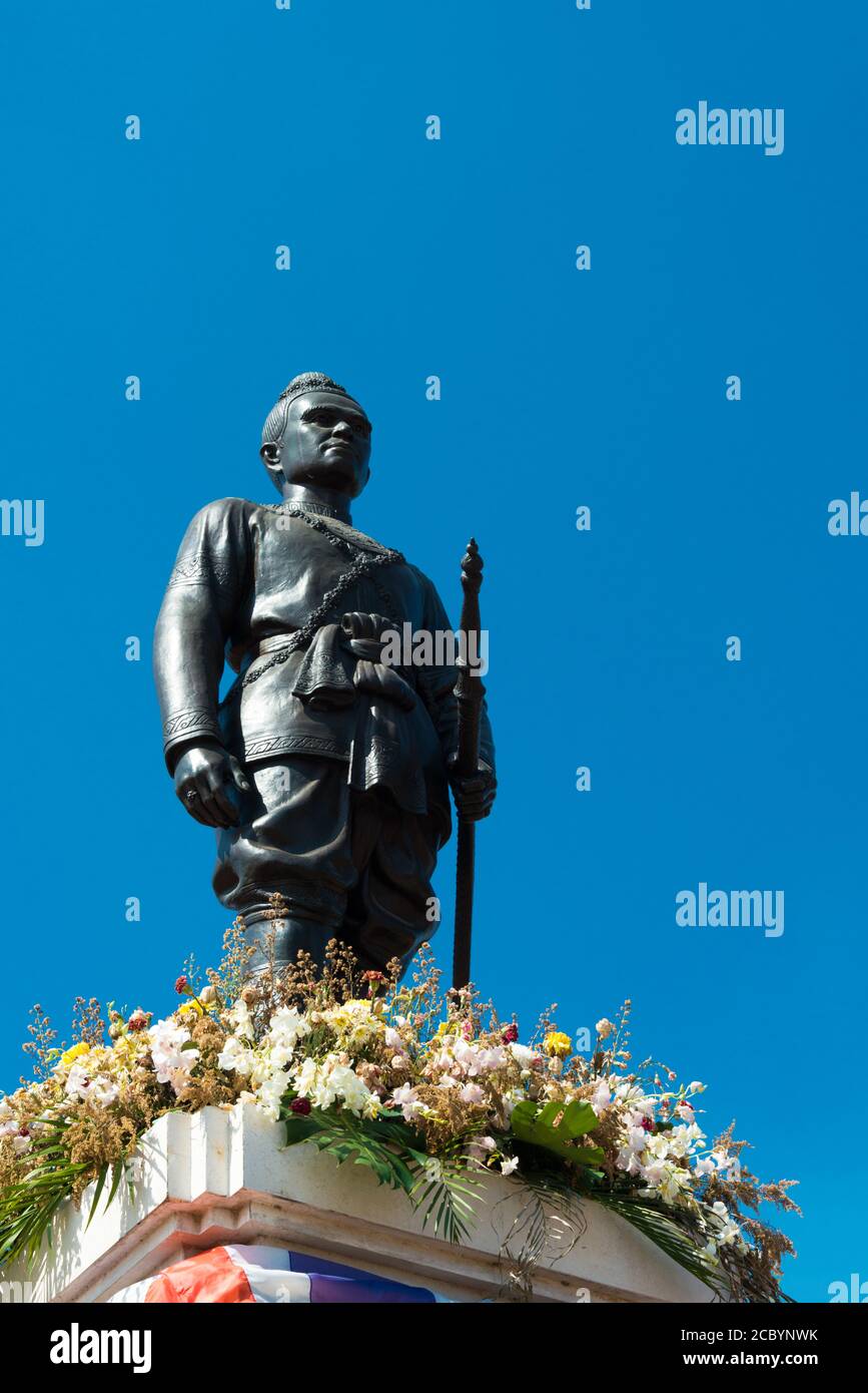 Ayutthaya, Thailand - Royal Monument of King Rama I at WAT ...