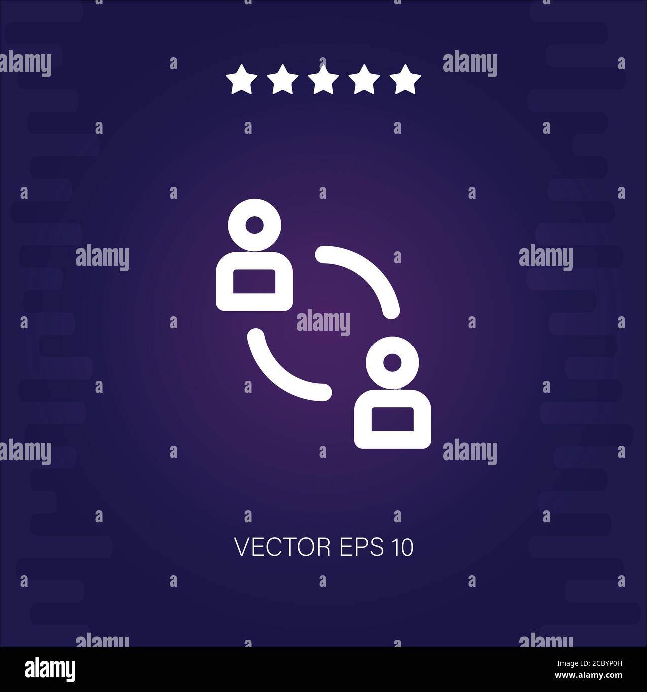 networking vector icon modern illustration Stock Vector Image & Art - Alamy