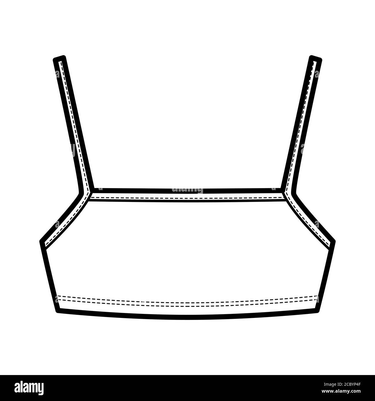 Female body outline under white Stock Vector Images - Alamy