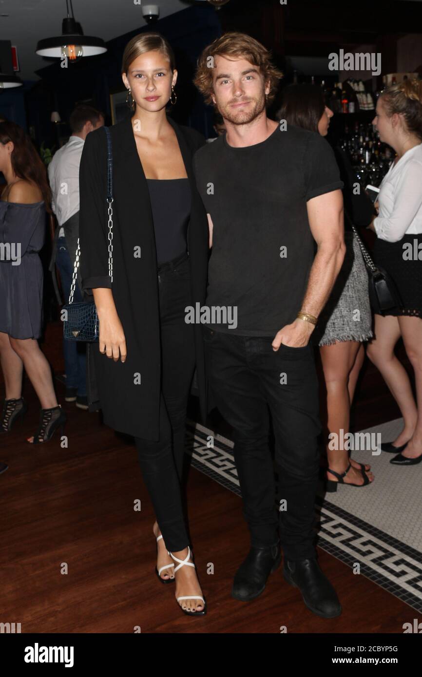 Hayden Quinn (Masterchef) attends Mr. G's Double Bay Launch Event Stock ...