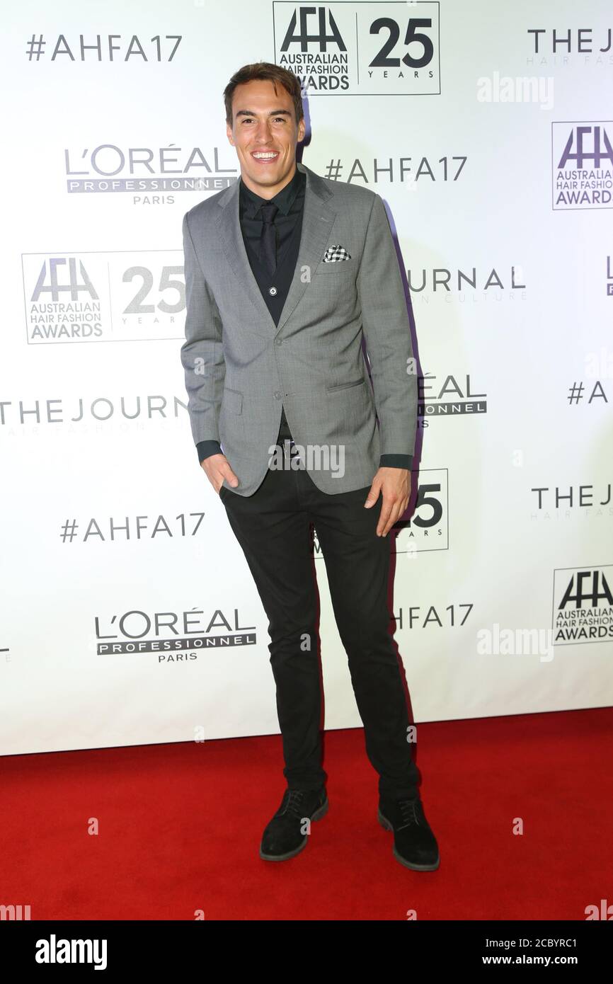 Courtney Dober attends the 2017 Australian Hair Fashion Awards in ...