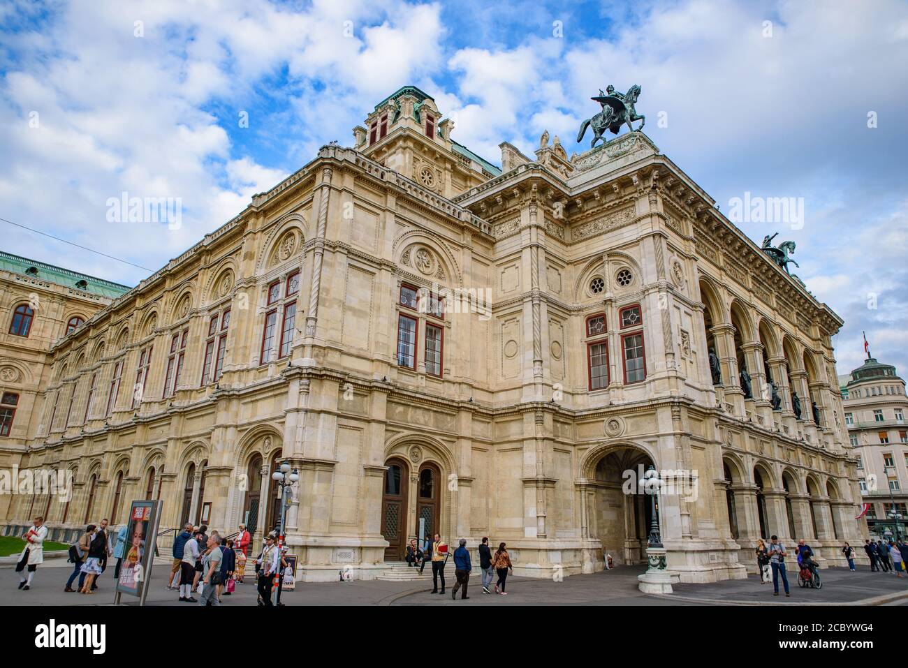 Vienna State Opera, an opera house in Vienna, Austria Stock Photo - Alamy