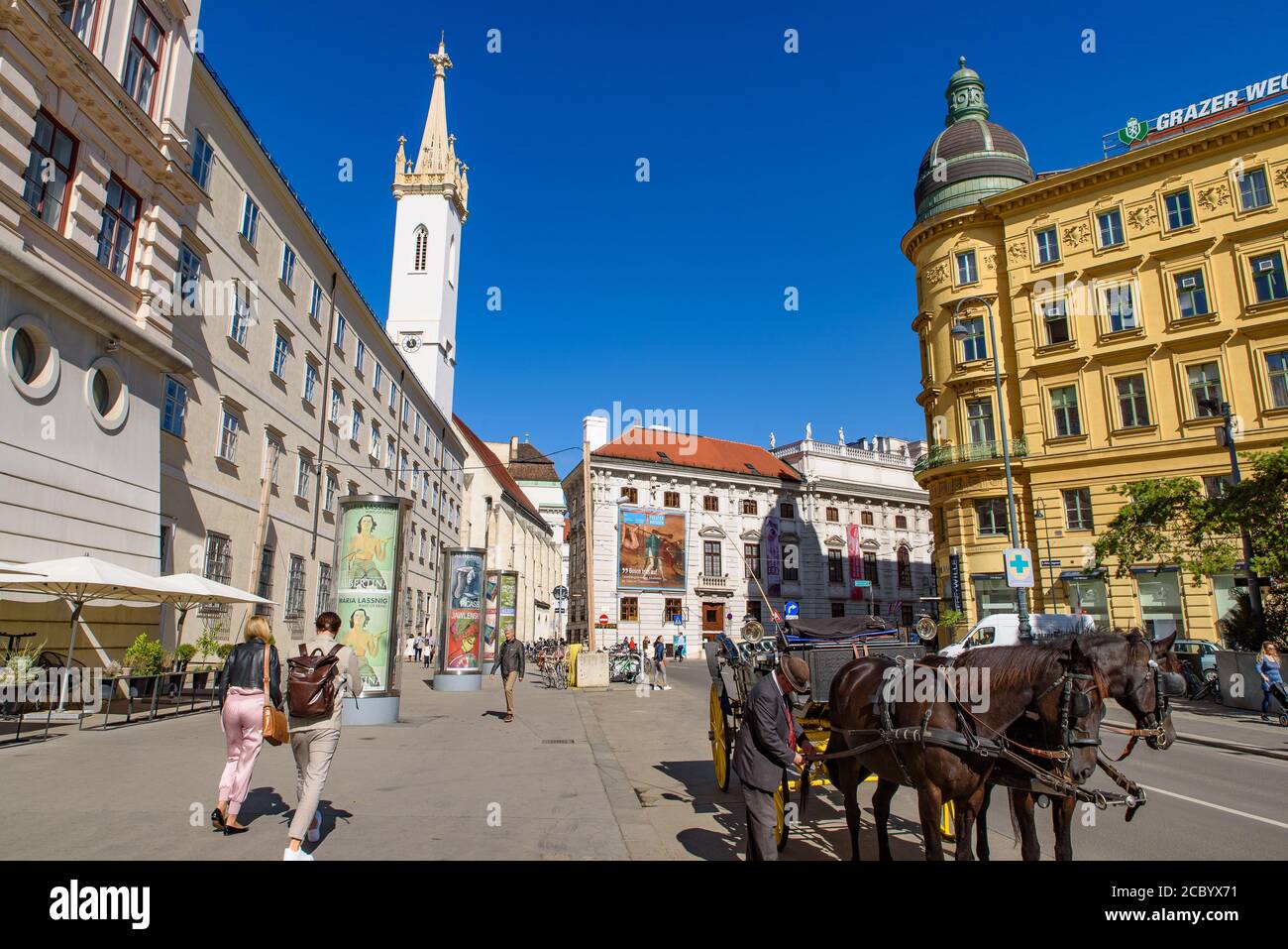 Famous street in vienna hi-res stock photography and images - Alamy
