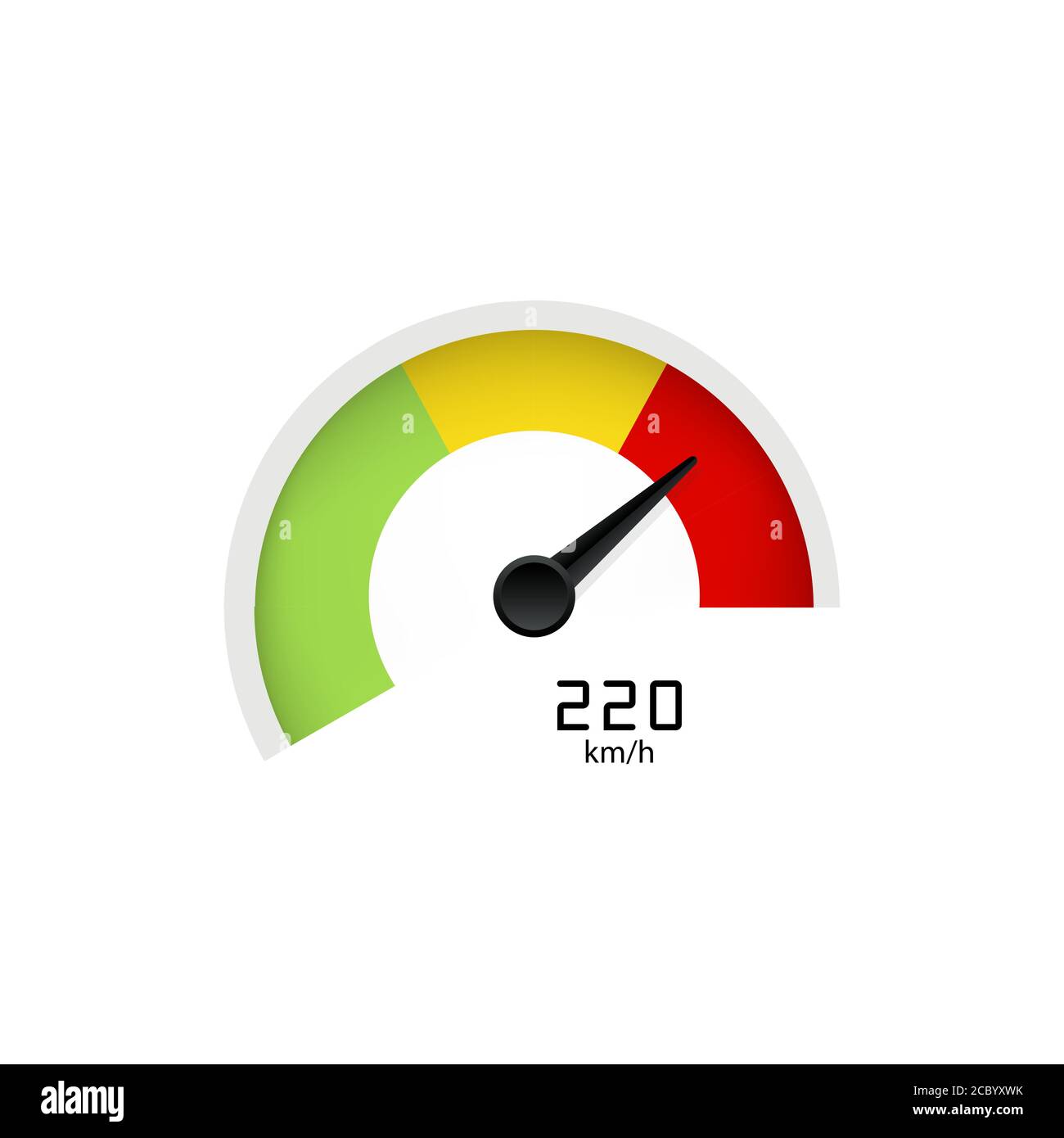Tachometer logo vector hi-res stock photography and images - Alamy